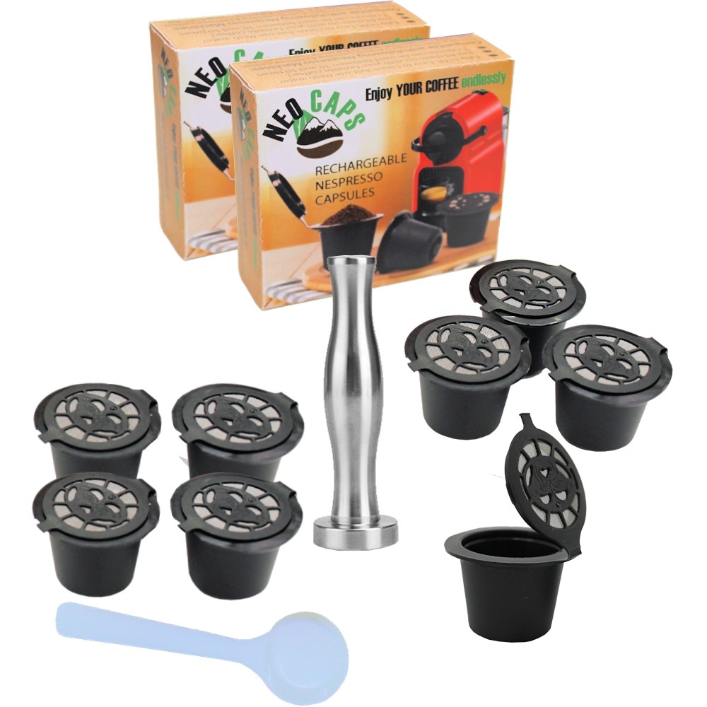 NEOCAPS - Pack de 8 capsules + 1 cuillère + 1 Tamper. Capsules ...